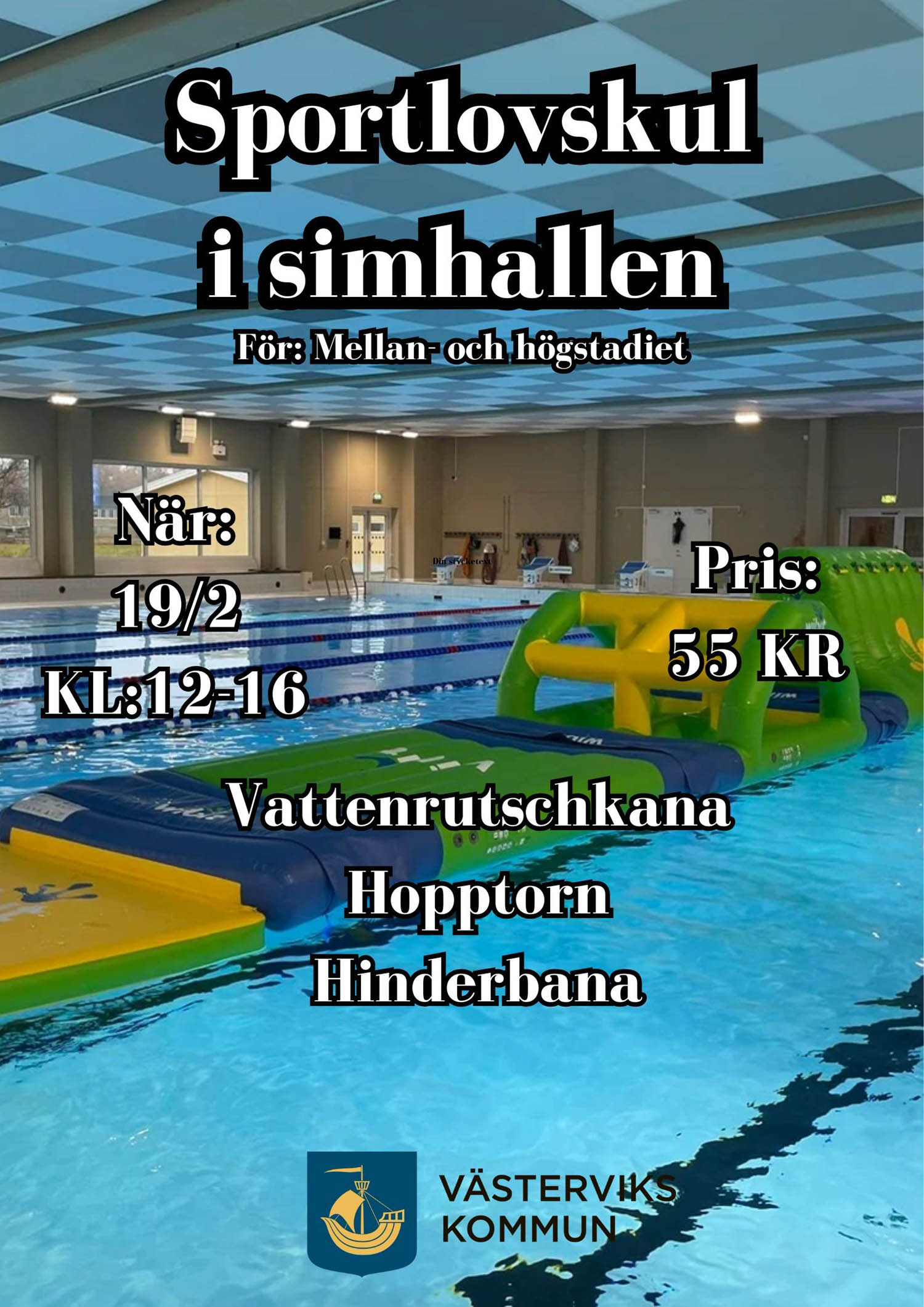 Simhall, badhus - Västerviks kommun